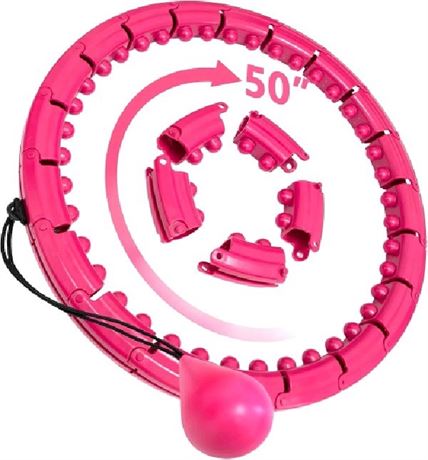 TK Auctions - Brebon Weighted Hoola Exercise Fit Hoops Plus Size