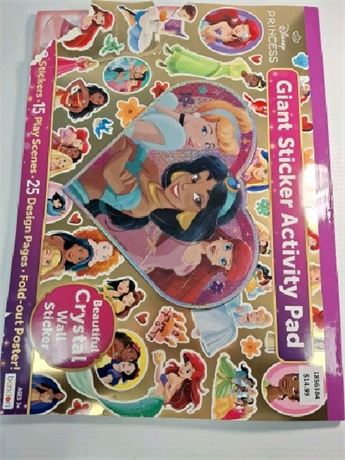 TK Auctions - Disney Princess Giant Sticker Activity Pad