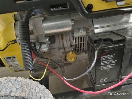 TK Auctions - Champion 11,250 Watt Gas Portable Generator