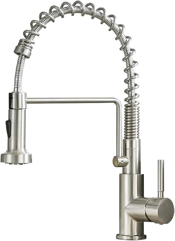 TK Auctions - Lead-Free Commercial Brushed Nickel Stainless Steel ...