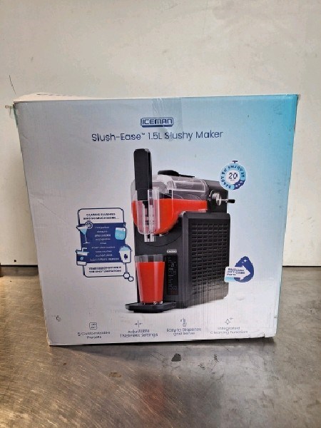 TK Auctions - Iceman Slush-Ease 1.5 L (1.59 qt.) Slushy Maker with ...