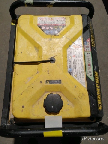 TK Auctions - Champion 11,250 Watt Gas Portable Generator