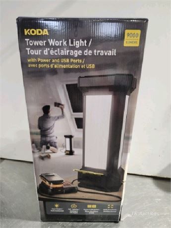 TK Auctions - KODA LED Work Light Tower 9,000 Lumens