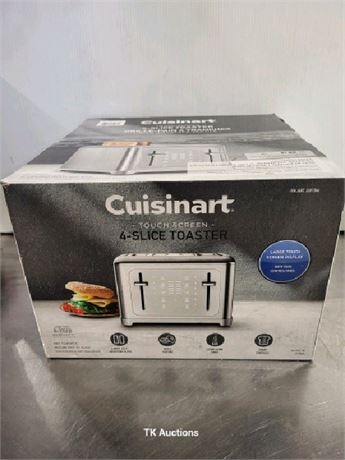 TK Auctions - Cuisinart 4 Slice Touch Screen Toaster