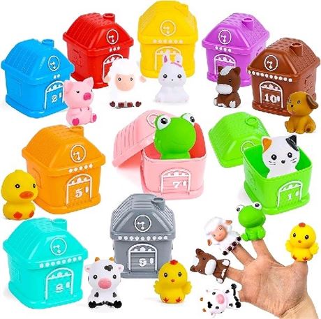 TK Auctions - Learning Barn Toys, Farm Animals