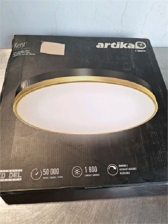 TK Auctions - Artika Kent Integrated LED Ceiling Light