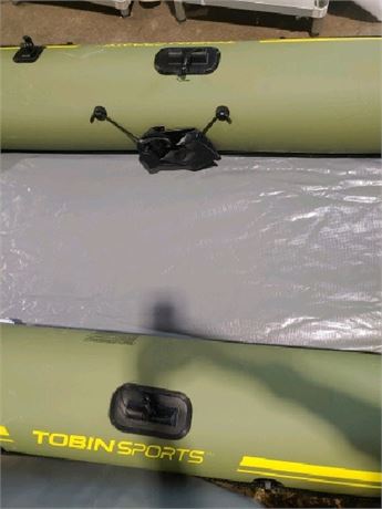 TK Auctions - Tobin Sports Canyon Pro 3-person Inflatable Raft Set