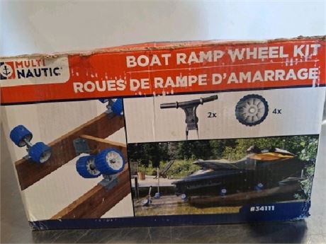 TK Auctions - Boat ramp wheel kit