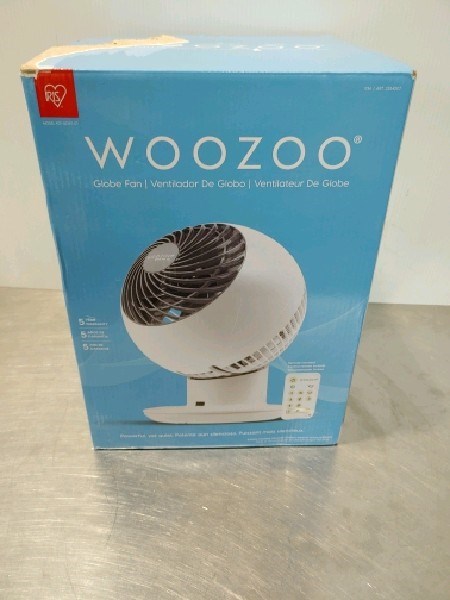 TK Auctions - Woozoo Globe Multi-Directional 5-Speed Oscillating Fan