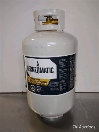 TK Auctions - Bernzomatic propane tank
