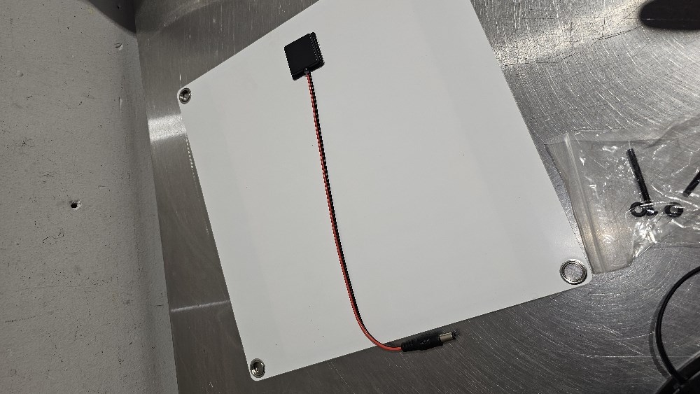 TK Auctions - 10in 100W Waterproof Solar Panel Vent Fan for Chicken ...