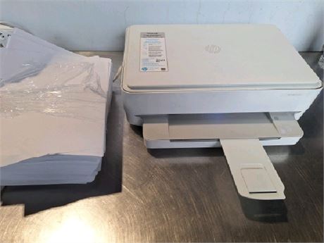 TK Auctions - HP Envy 6052 and Paper