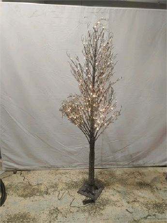 TK Auctions - Iced Tree with LED Lights