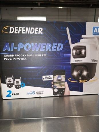 TK Auctions - Defense 3K guard pro ptz dual lens