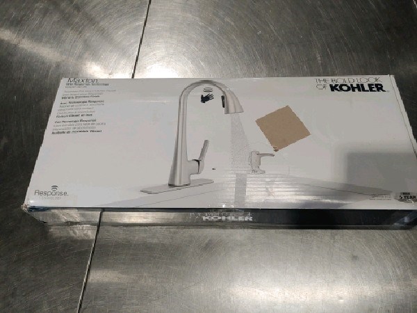 TK Auctions - Kohler Maxton Touchless Pull-down Kitchen Faucet
