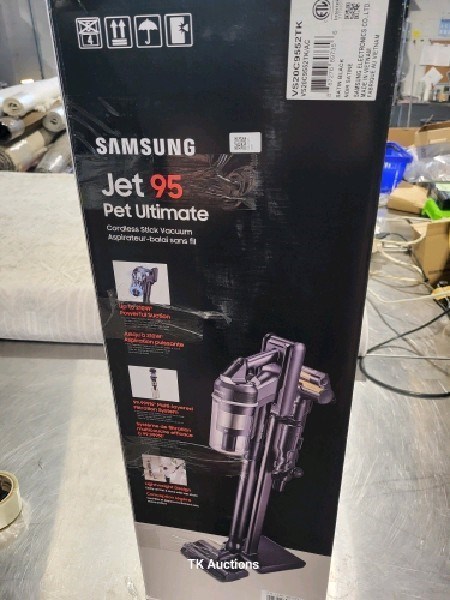 TK Auctions - Samsung Jet 95 Pet Cordless Stick Vacuum Cleaner
