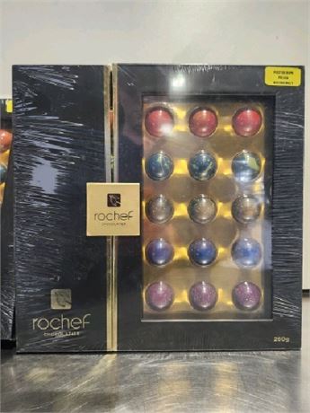 TK Auctions - Rochef chocolatier Quebec hand-made chocolates - 4 boxes