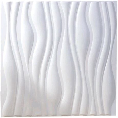 TK Auctions - Art3d Plastic 3D Wall Panel, 12pcs