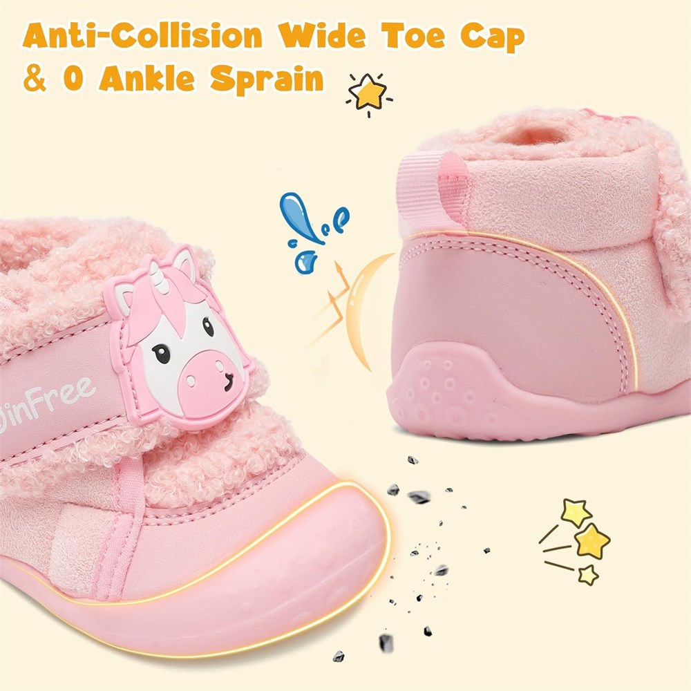 TK Auctions - JOINFREE Baby Boots for Infants & Toddlers House Slippers ...