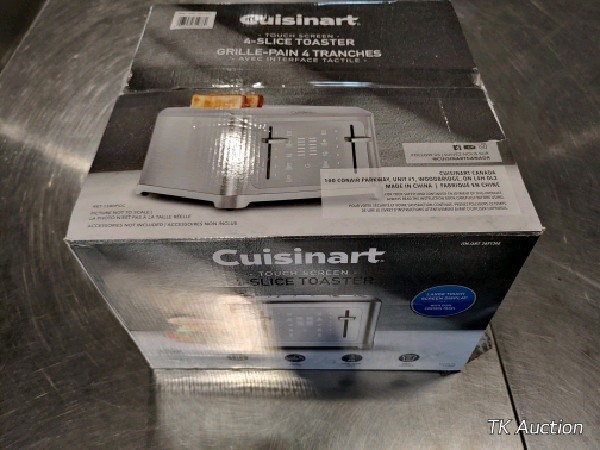 TK Auctions - Cuisinart 4 Slice Touch Screen Toaster