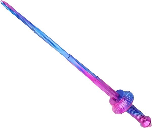 TK Auctions - 3D Printed Spiral Retractable Telescopic Foldable Sword Toy
