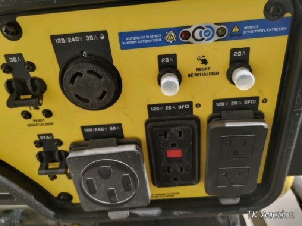 TK Auctions - Champion 11,250 Watt Gas Portable Generator